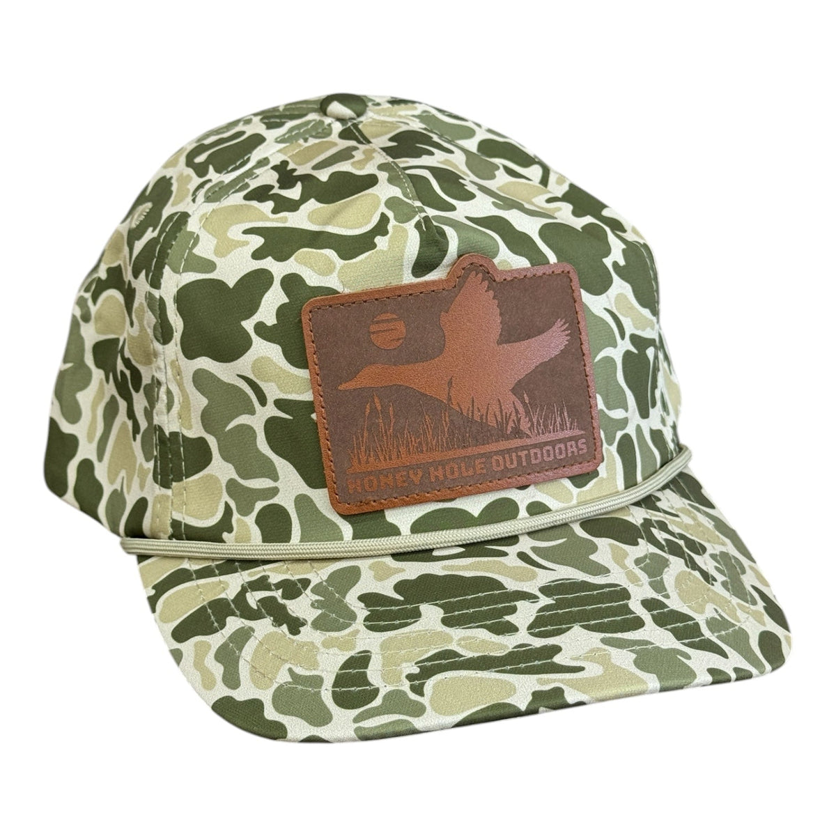 Laidback Rope Hat - Green Camo – Honey Hole Outdoors